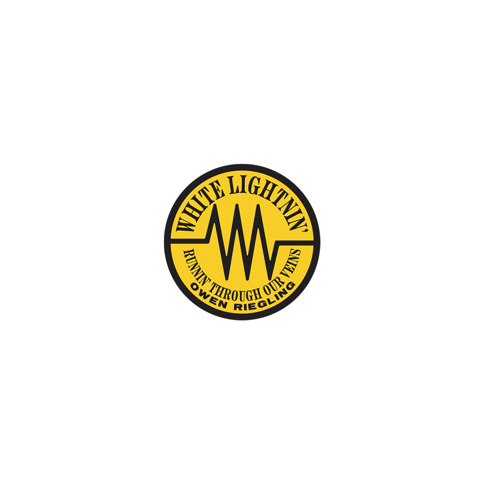 White Lightning Sticker – Owen Riegling Official Store